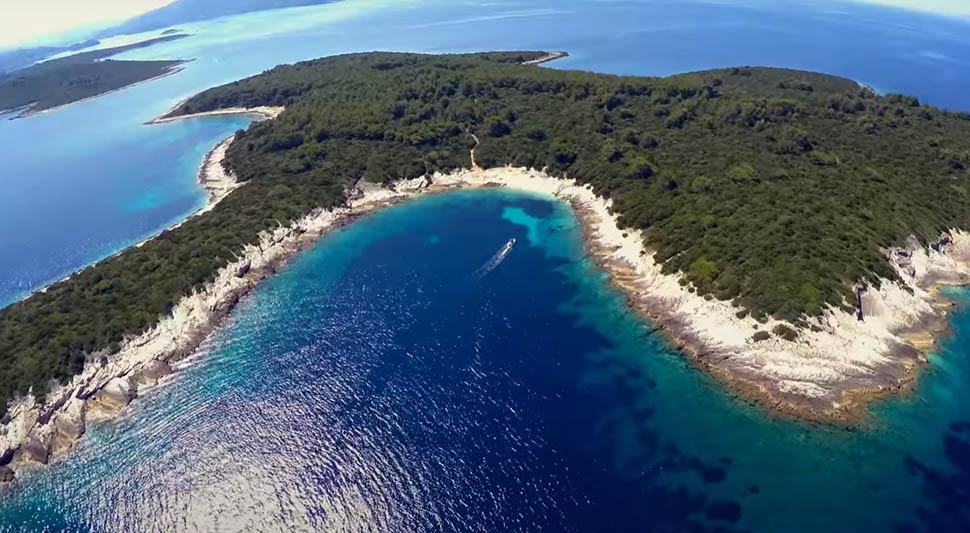 Hrvatsko ostrvo Proizd je mjesto s rajskim plažama kojem ćete se uvijek ...