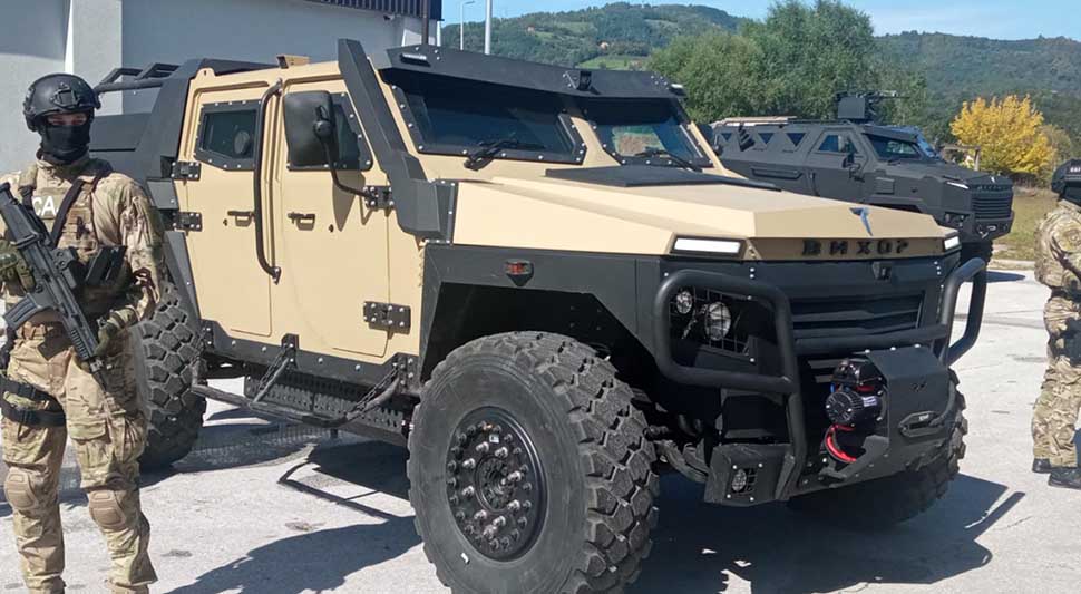 Pogledajte kako izgleda: Tehnički remont Bratunac borbeno vozilo "Vihor"