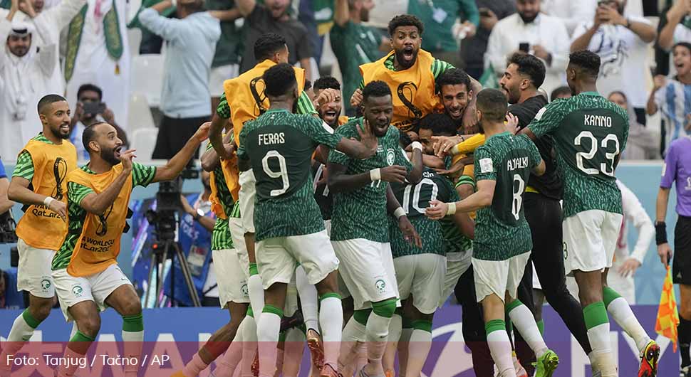 Saudijska Arabija šokirala Mesija i ekipu, Al Davsari golčinom bacio ...