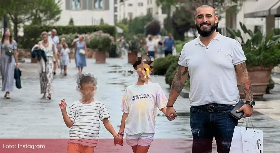 Дарко Лазић прославио Нову годину са своје двије жене